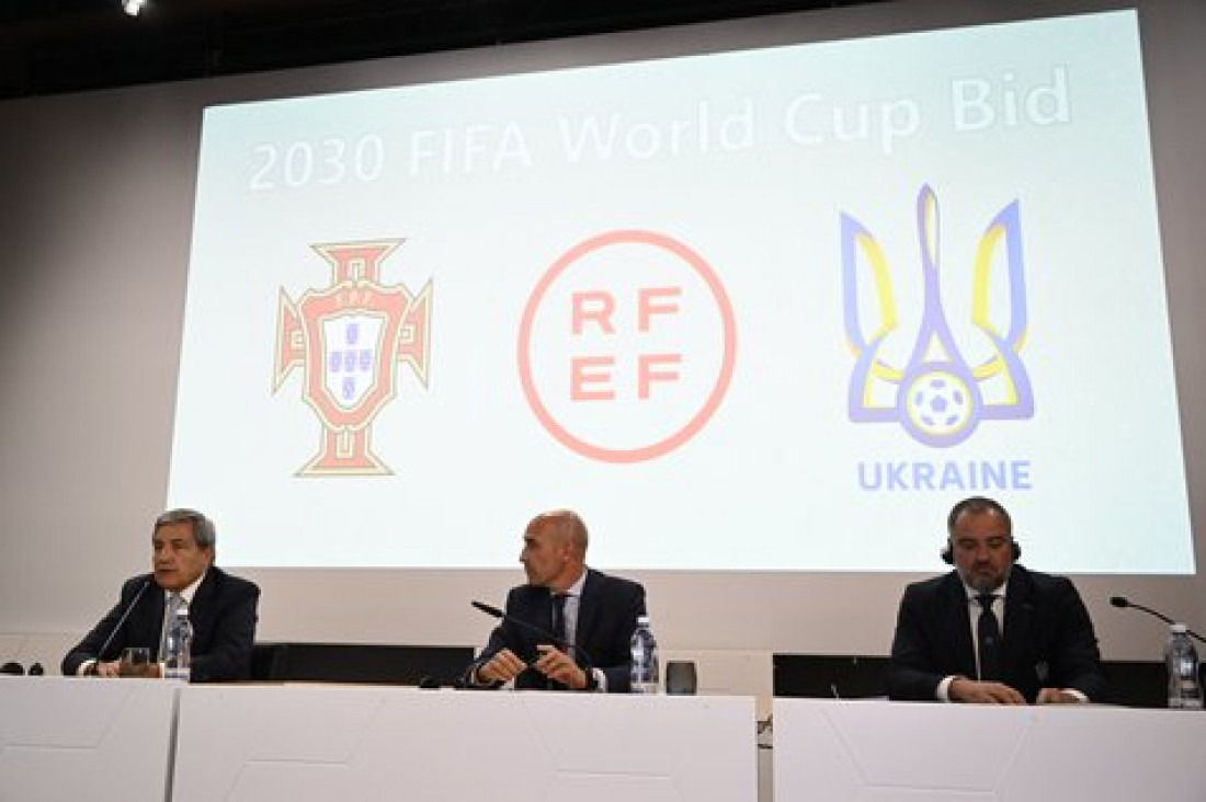 Ucrânia se une a Espanha e Portugal para Copa de 2030
